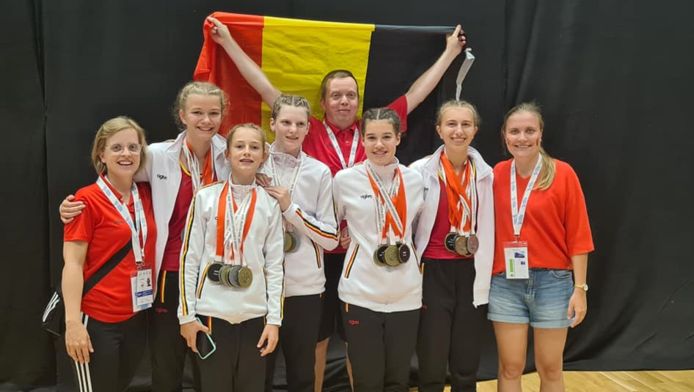 Moving Baasrode haalt maar liefst 29 medailles binnen op EK in Bratislava | Dendermonde | hln.be