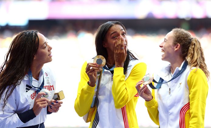 “LA in 2028? Ik wil eerst genieten”: Nafi Thiam, in tranen tijdens ...