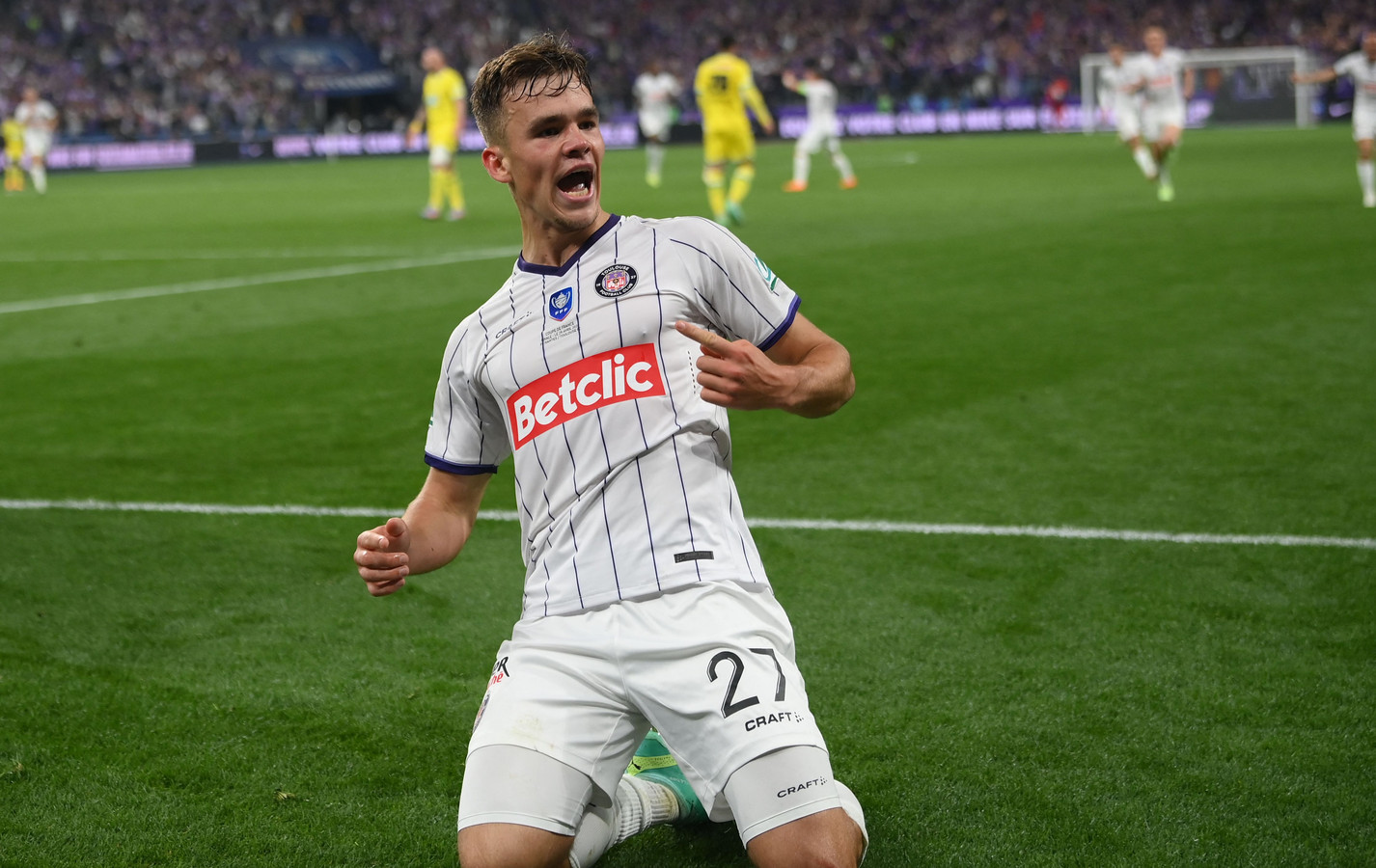 Toulouse met ontketende Thijs Dallinga naar eerste Franse beker in 66 ...