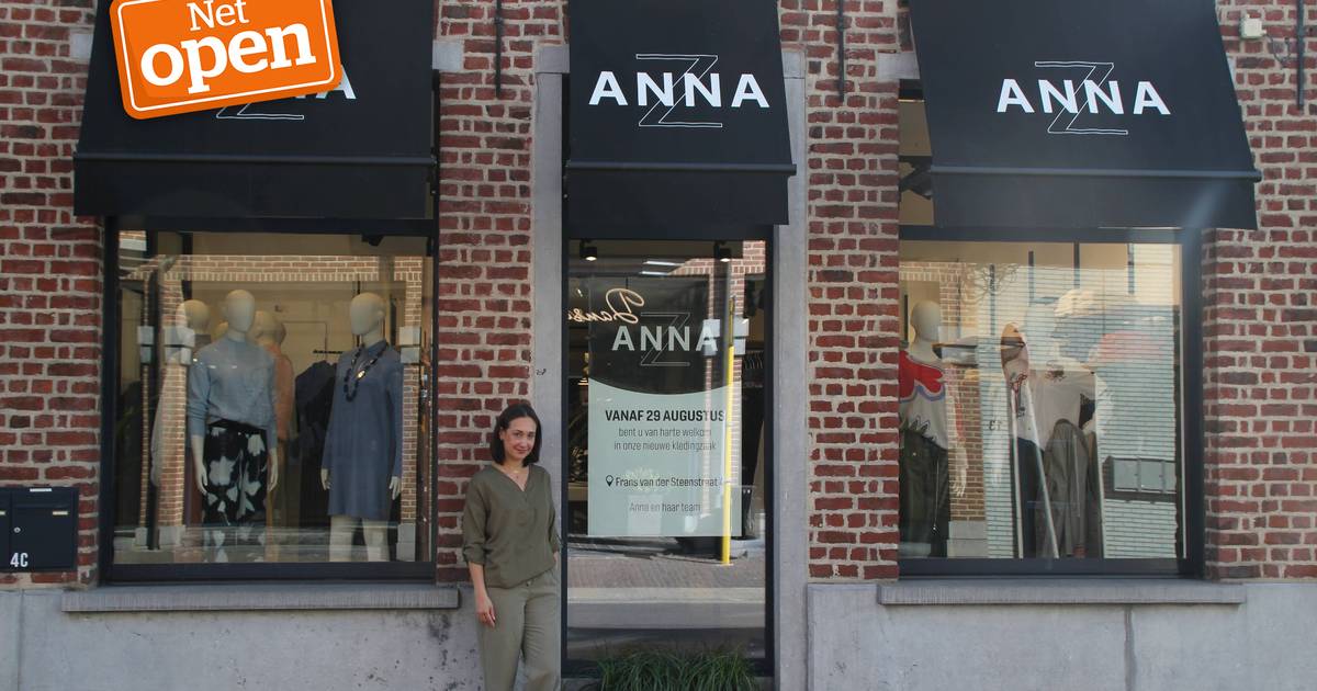 NET OPEN. Anna (40) begint eigen kledingwinkel Anna in centrum Lennik ...