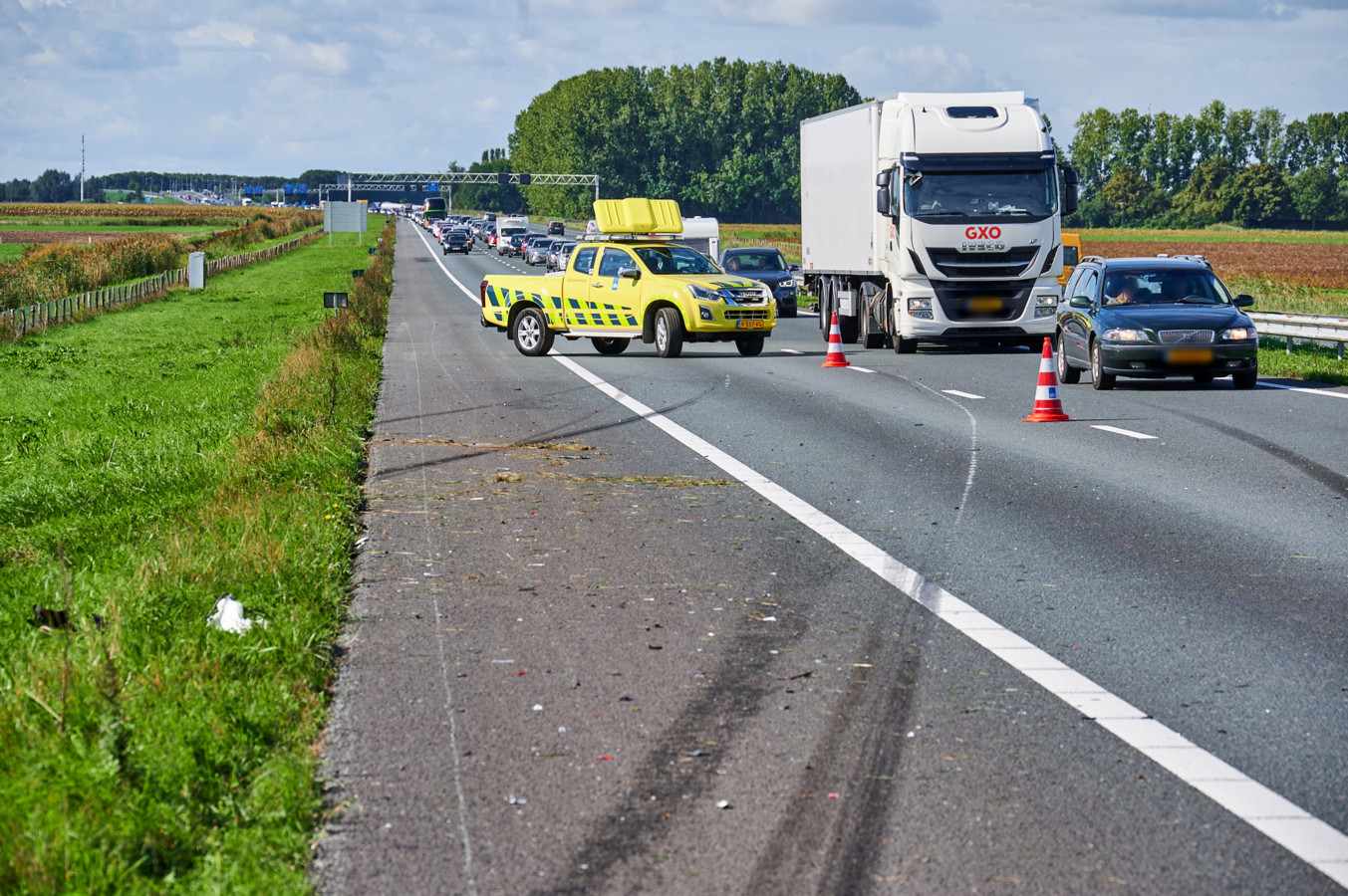 Autobotsing op A59 bij Terheijden, weg weer vrijgegeven | Foto | bd.nl