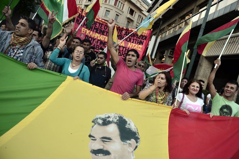 Turkse luchtmacht bestookt doelen Koerdische Arbeiderspartij PKK