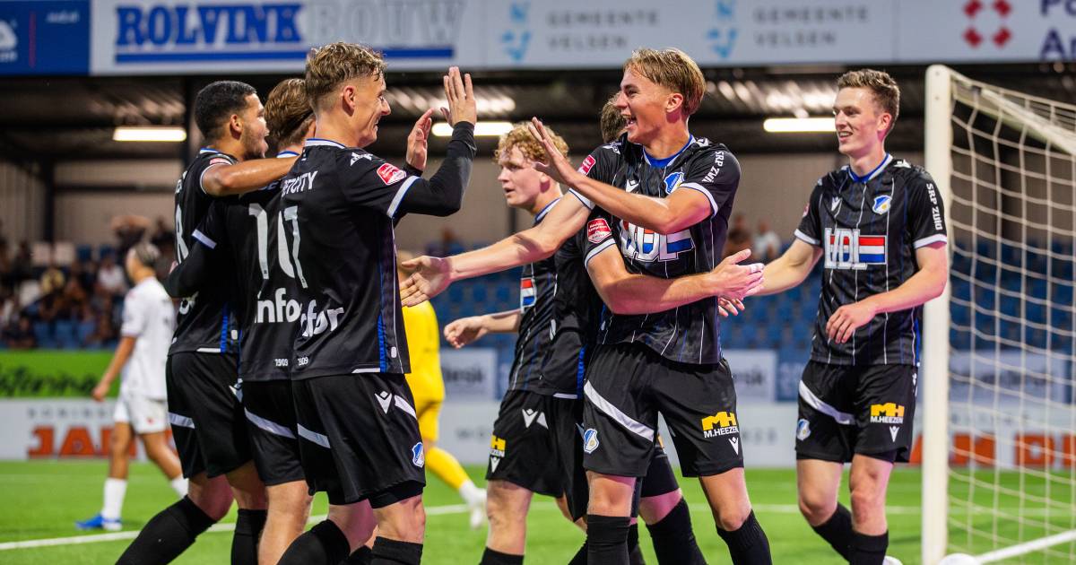 FC Eindhoven walst over Telstar heen en pakt de koppositie in de Keuken ...