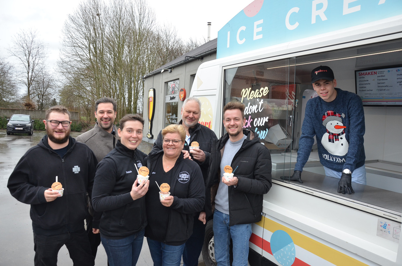 “17 graden op oudejaar? Dan rukken we uit met ijskar”: Foubert IJs pakt ...