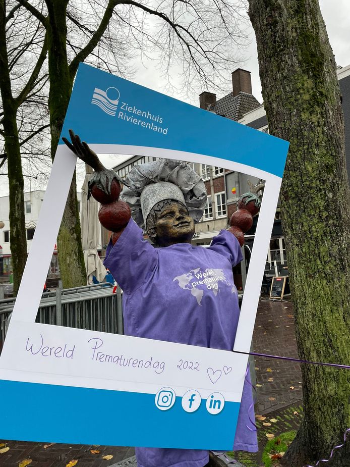 Daar waar Ziekenhuis Rivierenland paars kleurt, wordt gezorgd voor de ...