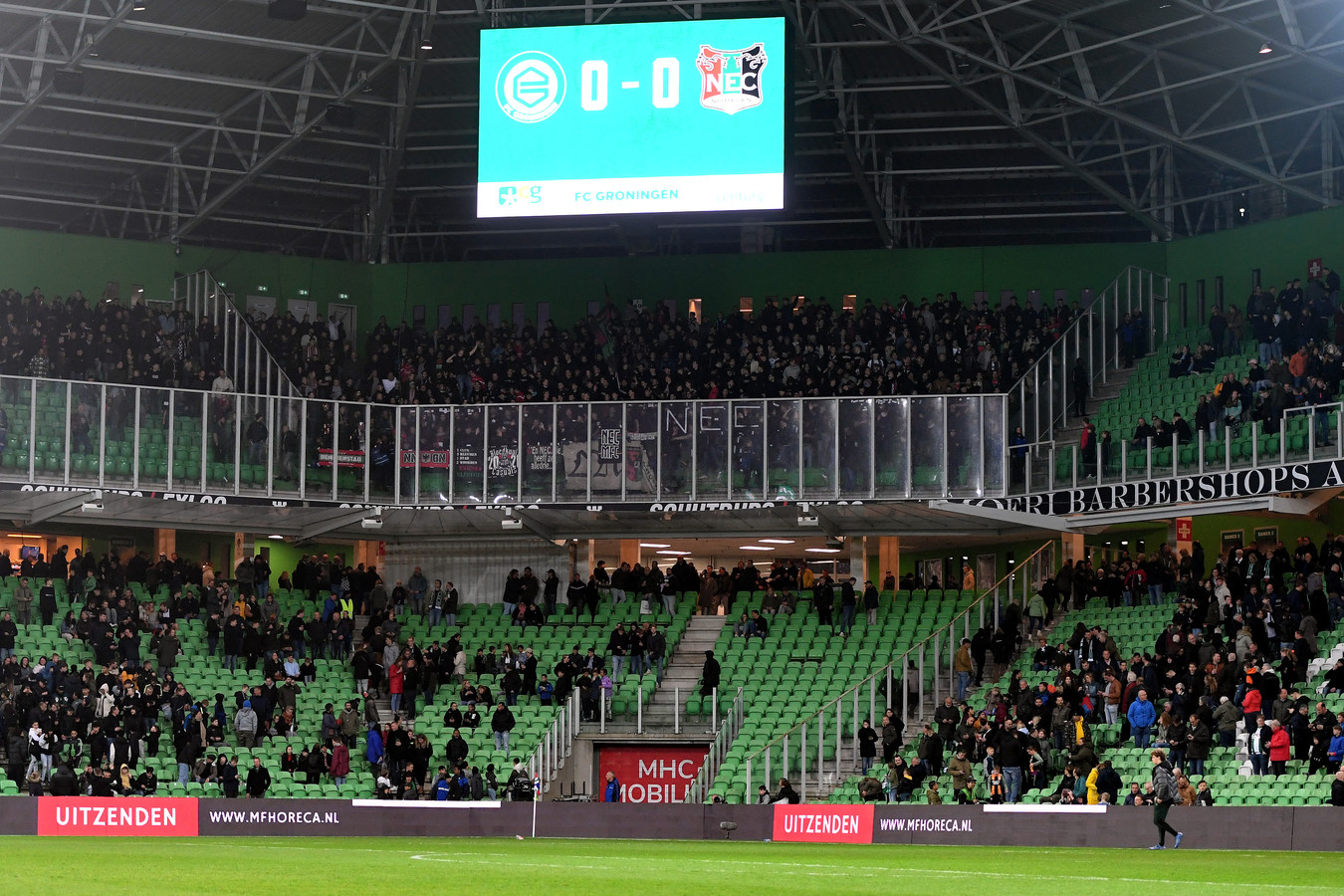 NEC-fans worden alsnog gecompenseerd voor gestaakte wedstrijd tegen FC ...