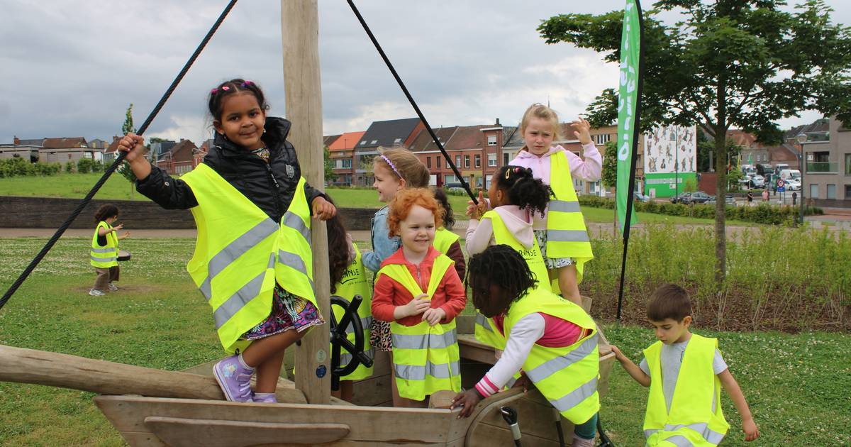 Speelpleintje voor de allerjongsten geopend in de Stadstuin ...