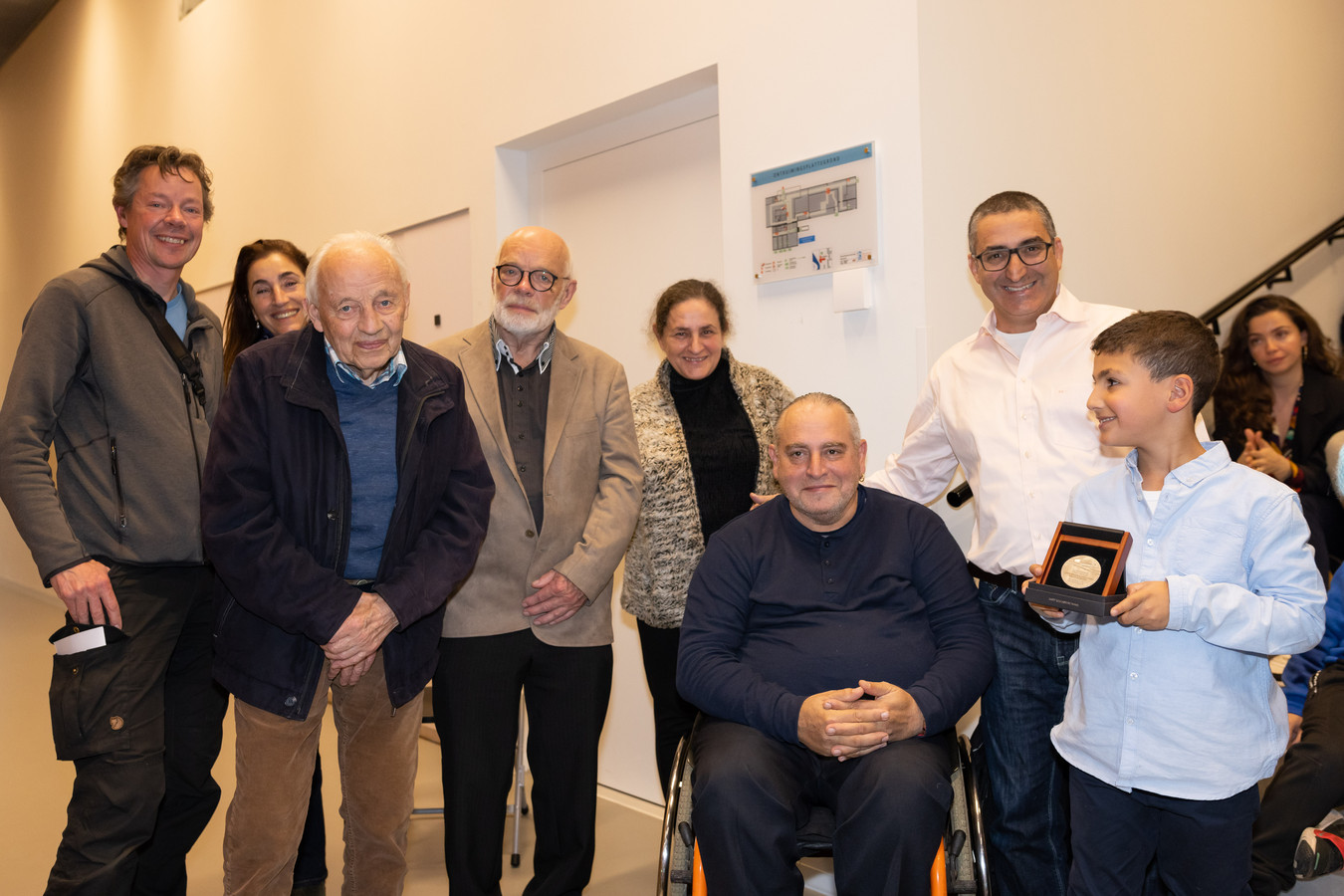 Joodse oorkonde voor familie Bollen uit Winterswijk voor liefdevolle ...