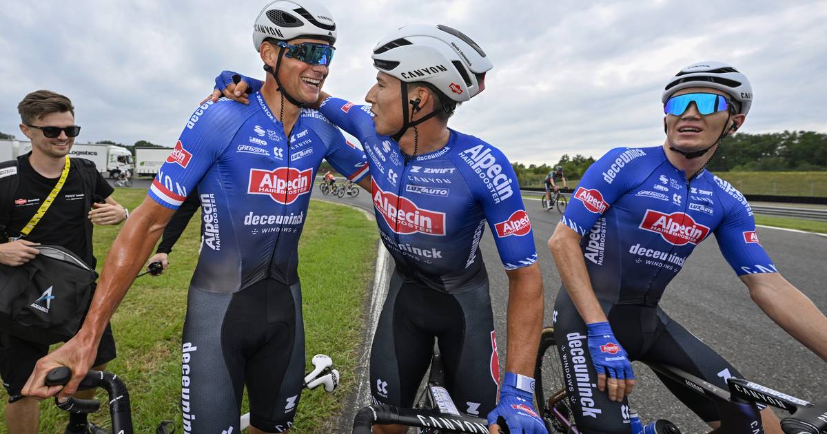 Mathieu van der Poel cijfert zich weg voor groen Jasper Philipsen: ‘Ben ... Mathieu van der Poel cijfert zich weg voor groen Jasper Philipsen: ‘Ben ...