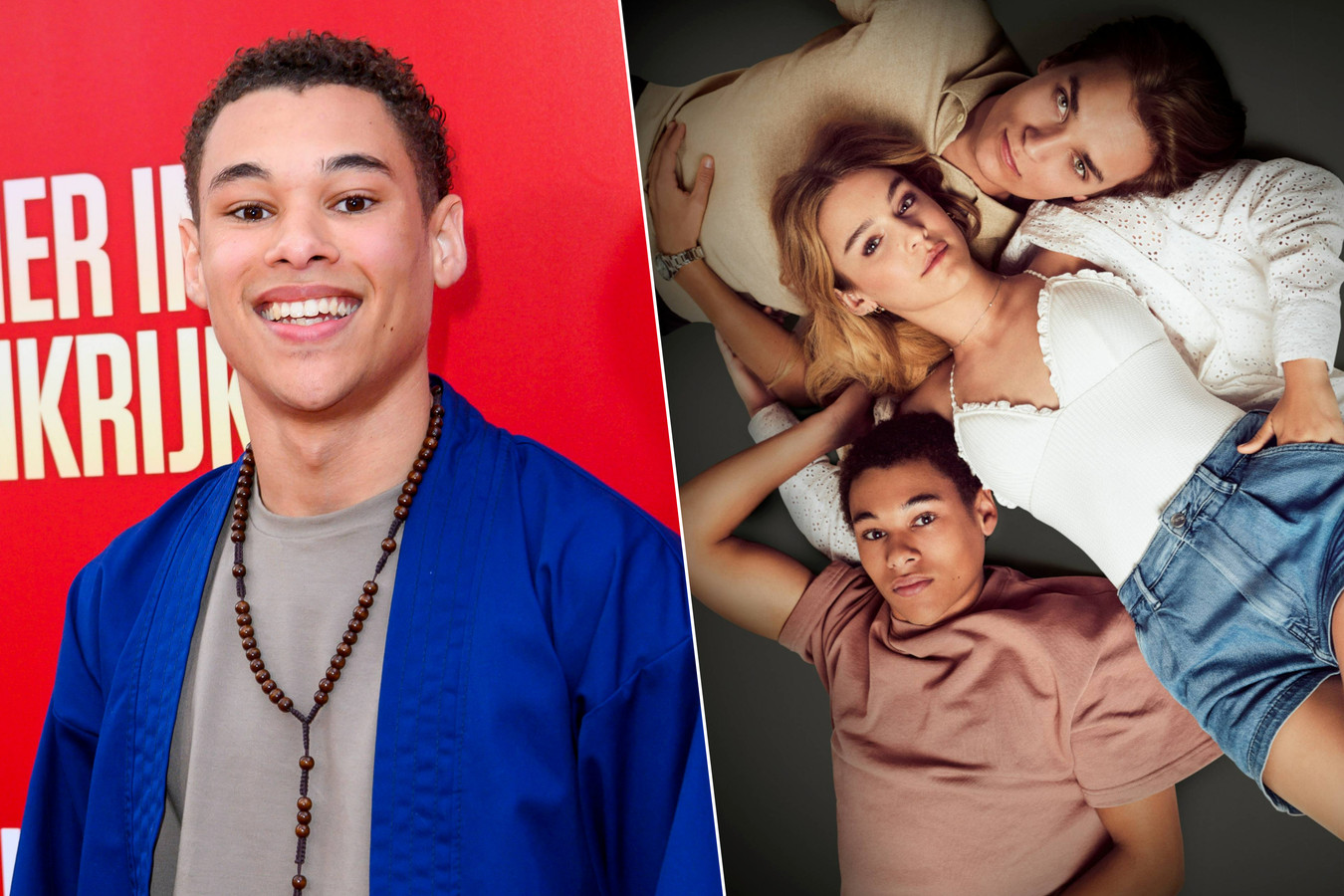 Eliyha Altena speelt in ‘Knokke Off’ intieme scènes met Pommelien Thijs: “Jezelf seks zien ...