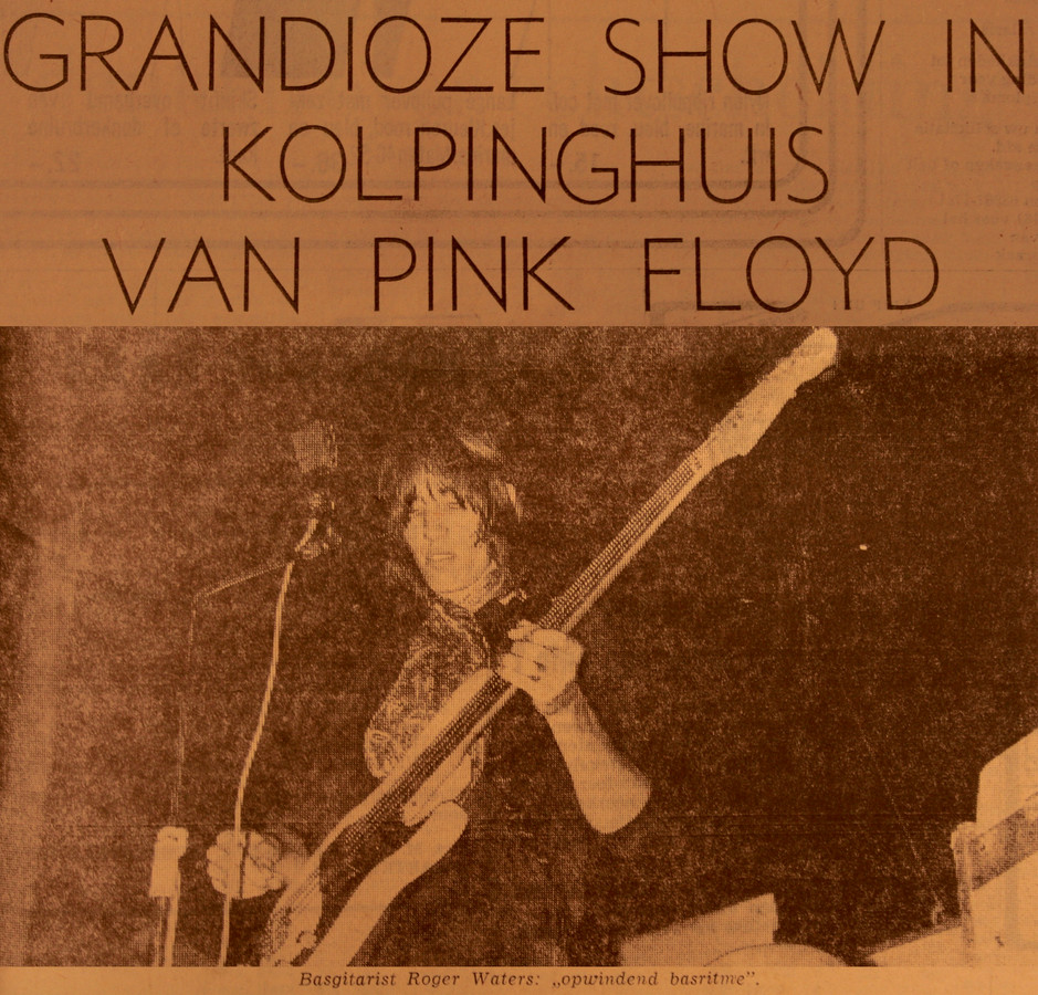 Pink Floyd in het Kolpinghuis, wie was er bij in 1969? | Foto | AD.nl