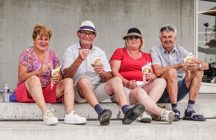 35.000 bezoekers voor alweer een zonovergoten editie van Waregem Koerse ...