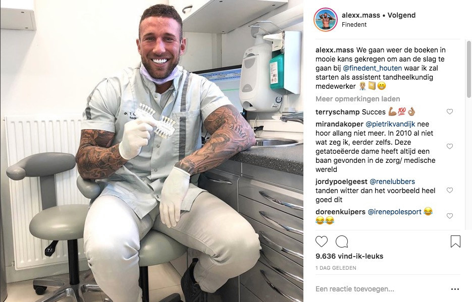 Opvallende carrièreswitch voor ‘Temptation’-Alex: “Ik word ...