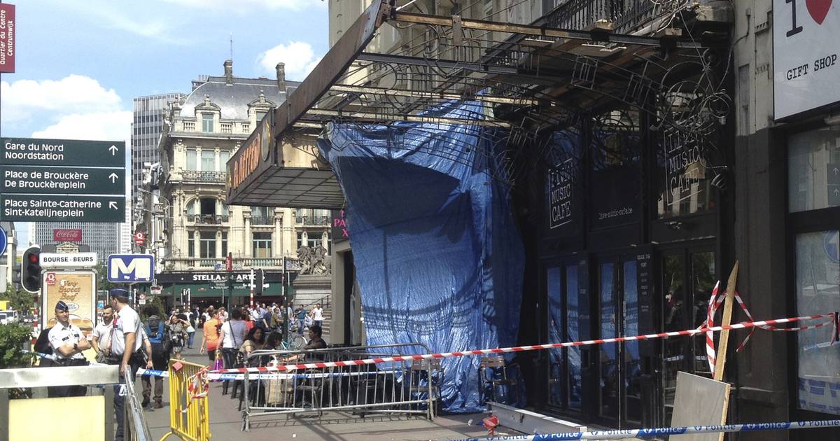 Man in levensgevaar na val op hoofd | Brussel | hln.be