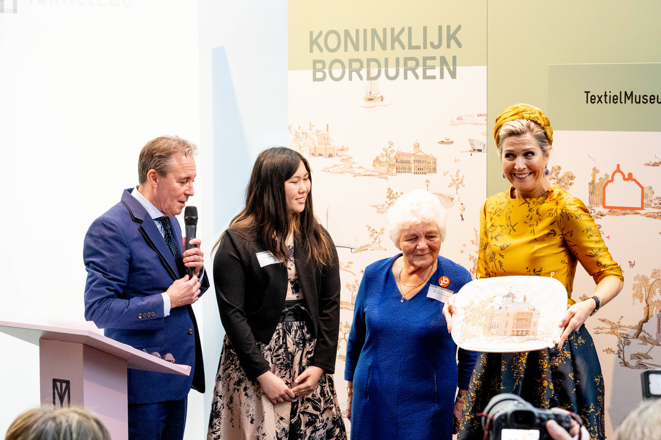 Máxima opent expositie over een van haar hobby's: ‘Het heeft vele ...