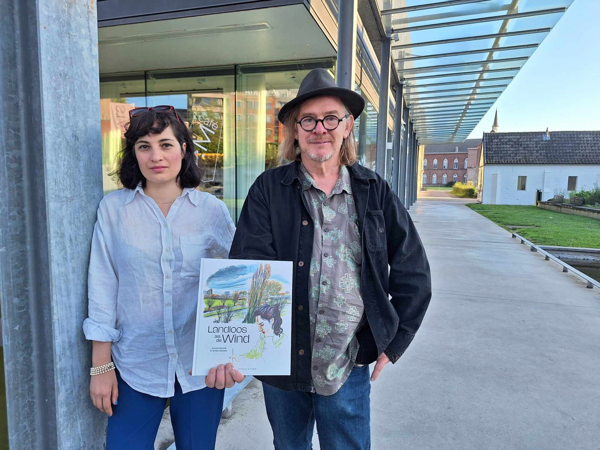 Gevangen en verteld tussen de autostrades: unieke strip toont hoekjes van Ledeberg door unieke ...