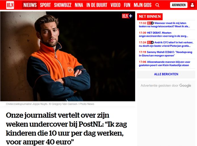 HLN is eerste nieuwsmerk in top 5 meest bezochte websites van België ...