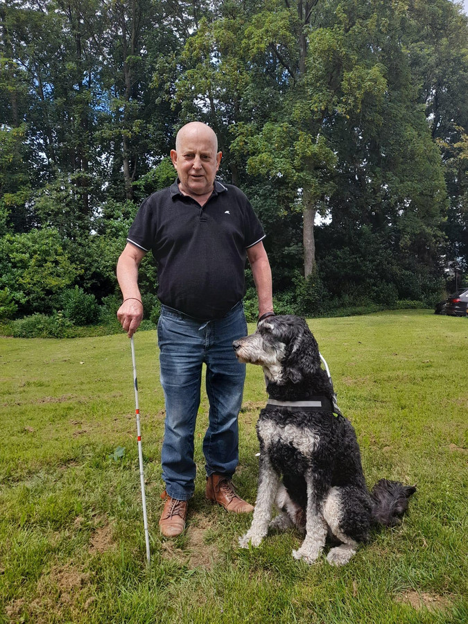 Hulphond Max is weggehaald bij blind baasje Jo: ‘Ik voel me klote en ...