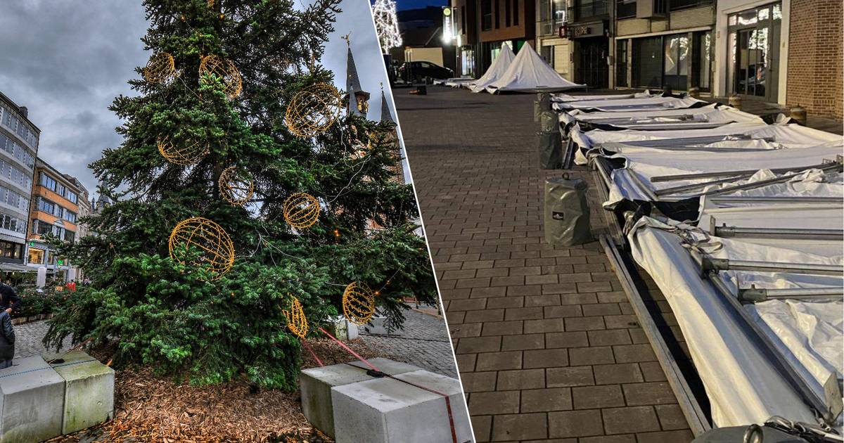 Kerstmarkten zetten zich schrap voor felle wind: Putte gelast evenement ...