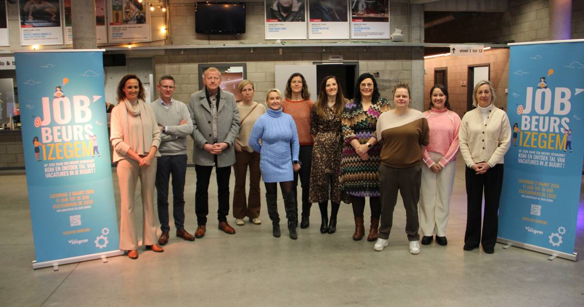 Stad Izegem organiseert voor het eerst een jobbeurs: "Veertig bedrijven ...