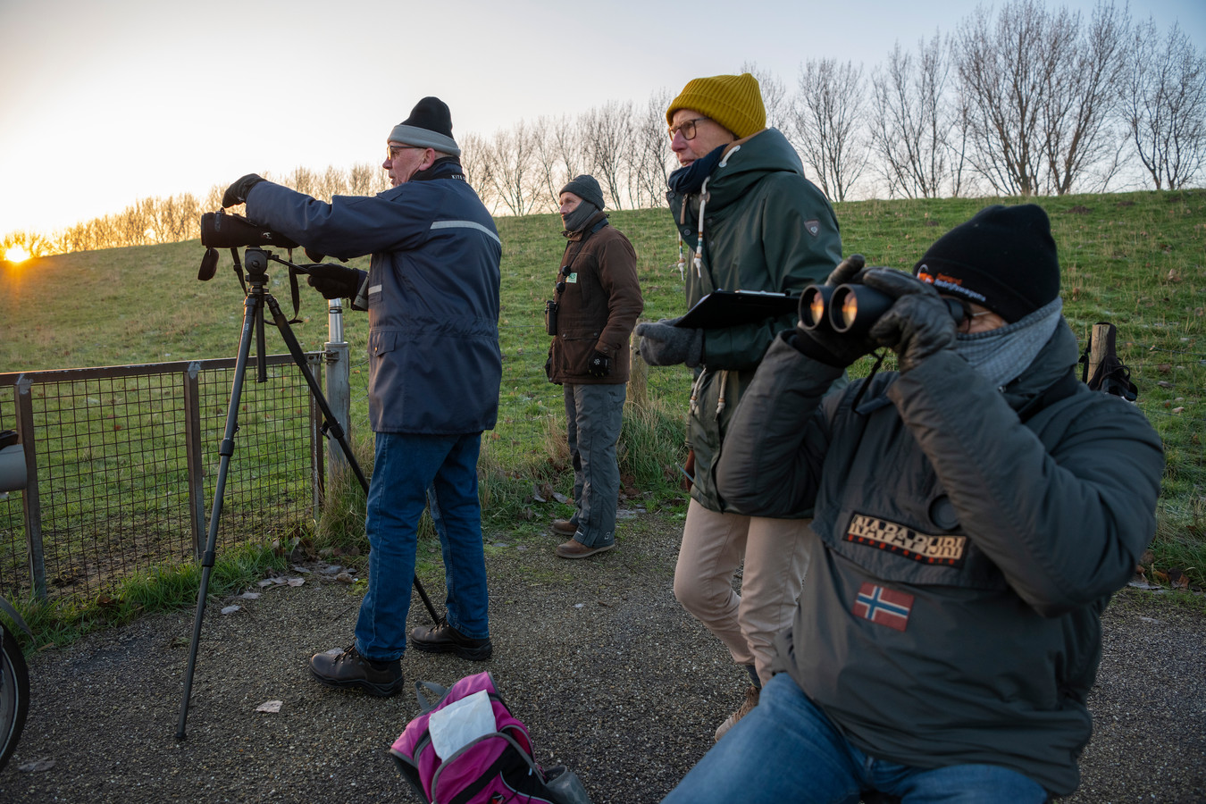 Donker, vroeg en koud: dat is het allemaal waard, als duizenden ganzen ...