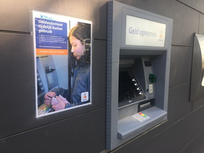 Geldautomaat in Berkel-Enschot dicht door storende zandwind van ...