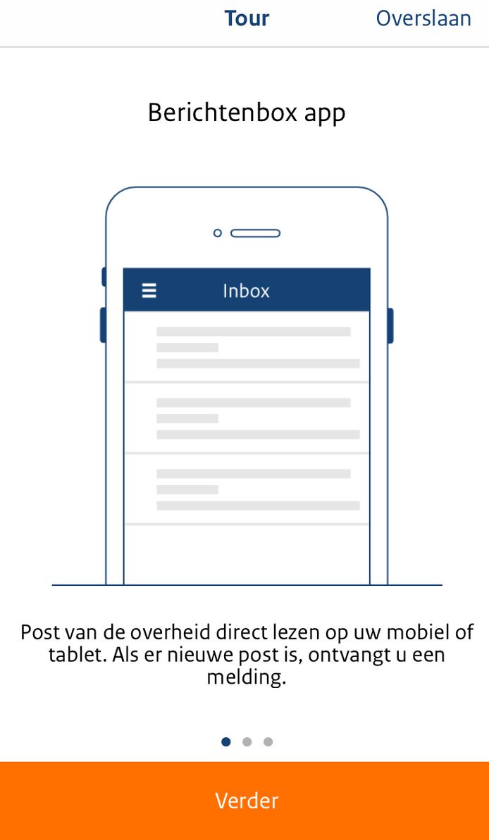Post van de overheid voortaan op mobiel | Binnenland | AD.nl