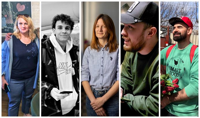 Tatiana, Dima, Anastasiia, Michael en Andre over halfjaar oorlog: ‘We ... Tatiana, Dima, Anastasiia, Michael en Andre over halfjaar oorlog: ‘We ...