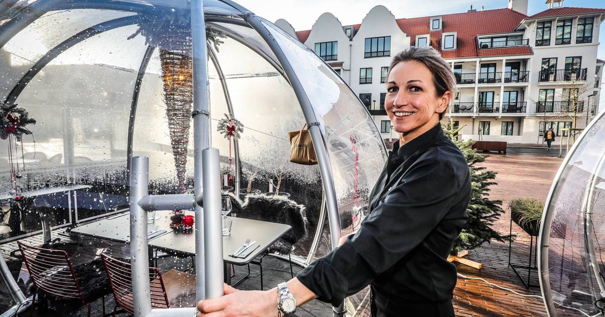 Wie wil dineren in een iglo, moet dezer dagen bij Erika in Knokke-Heist zijn: “Het is een groot ...