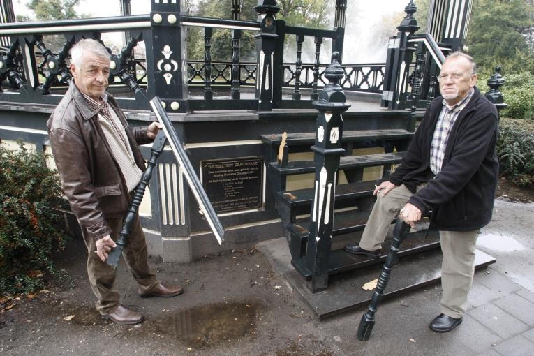 Muziektent prooi van vernielers | Foto | AD.nl