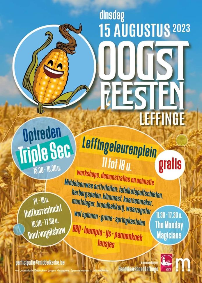 Leffinge beleeft zijn Oogstfeesten | Middelkerke | hln.be