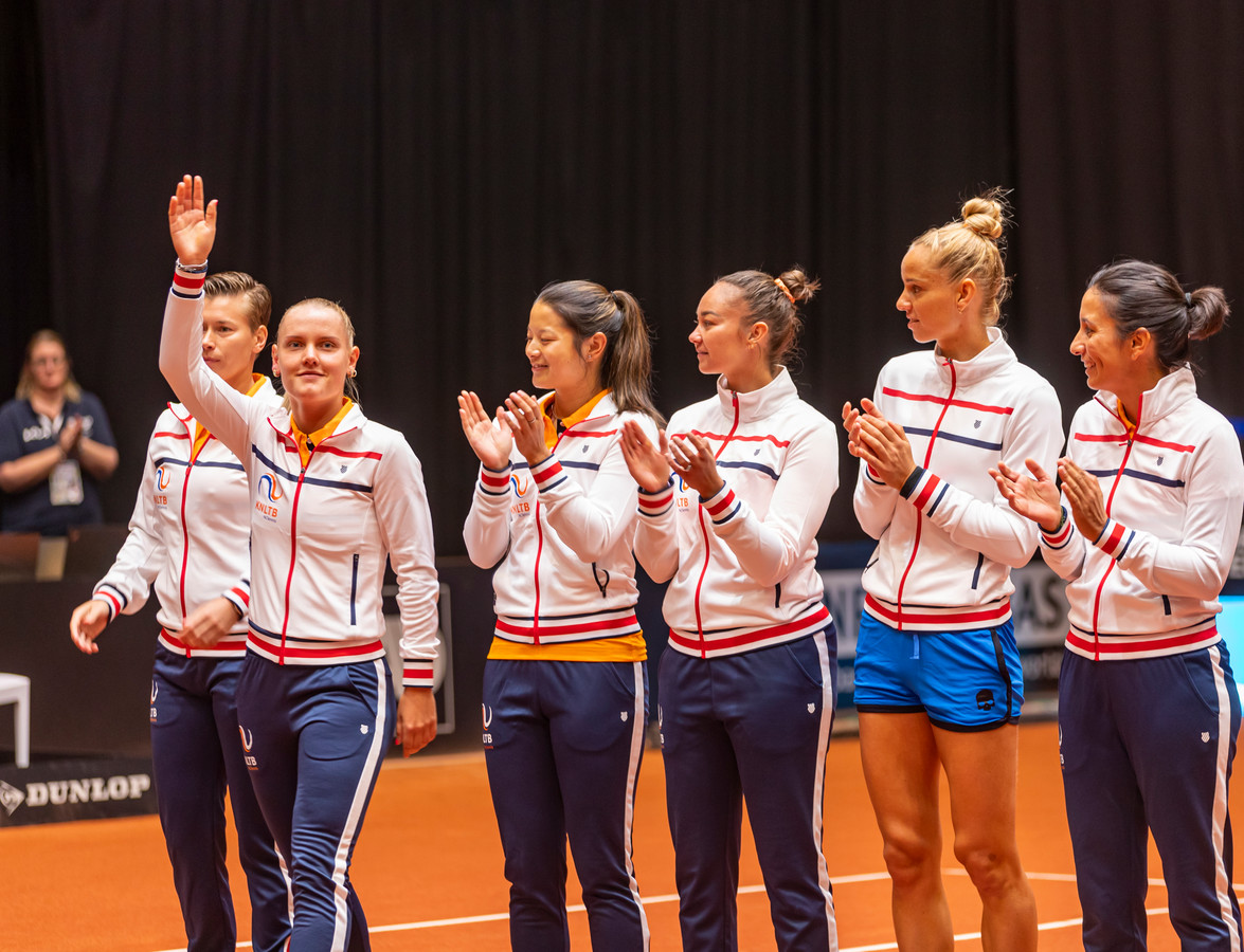 Droomweek voor Suzan Lamens tijdens debuut bij Billie Jean King Cup ...