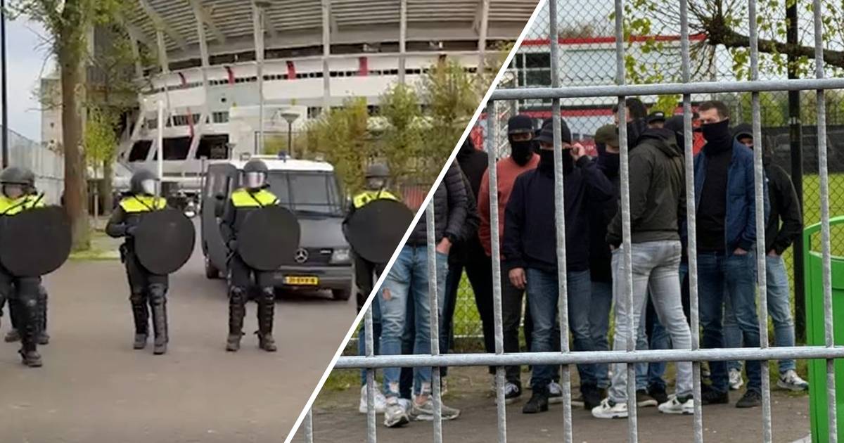 Fans FC Twente dienen klacht in bij politie Amsterdam: ‘Dit heb ik nog nooit gezien bij een ...