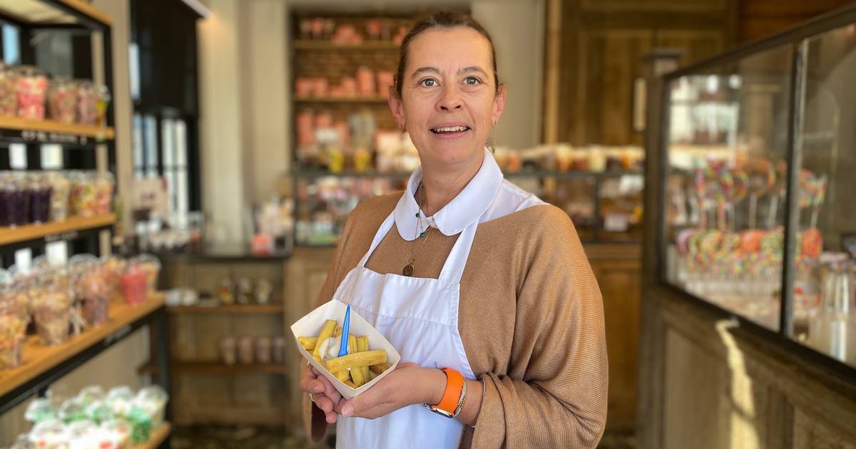 Kan het nog Belgischer? Gentse snoepwinkel pakt uit met frietjes (met ...