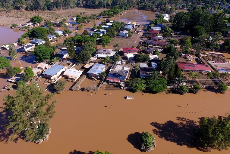 Oostkust Australië getroffen door hevigste regenval in decennia