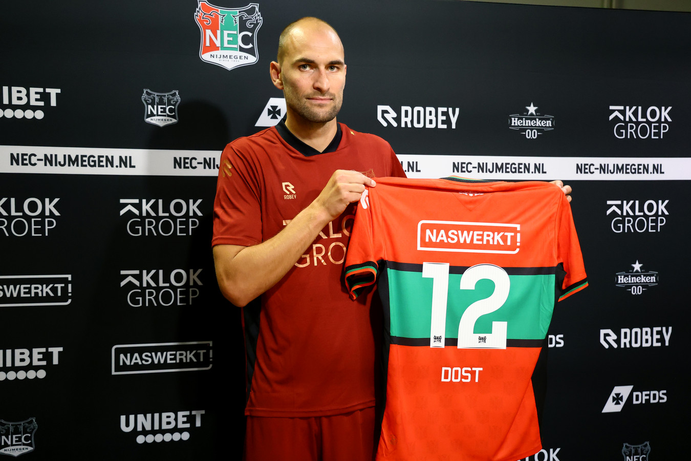Dost legt de lat hoog bij NEC: ‘Ik wil de naam die ik heb waarmaken ...