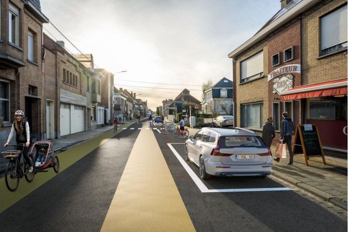 Heraanleg ‘onveiligste straat van Kortrijk’ start, werken in Rekkemsestraat duren tot eind ...