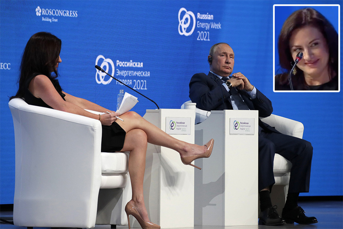 Commotie om interview ‘te mooie’ Amerikaanse journaliste met Poetin ...