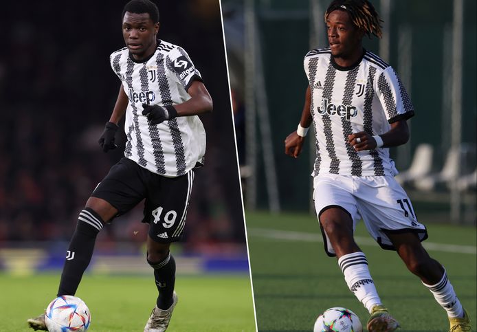 Joseph Nonge Boende en Samuel Mbangula, jonge Belgen van de Oude Dame ...