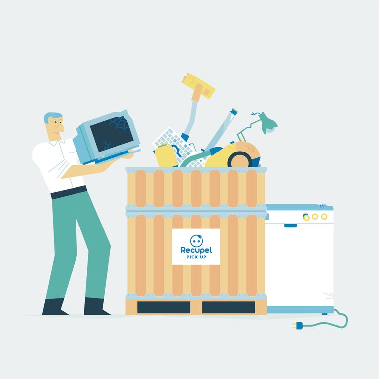Recupel introduceert nieuwe service: laat oude elektro op het werk ...