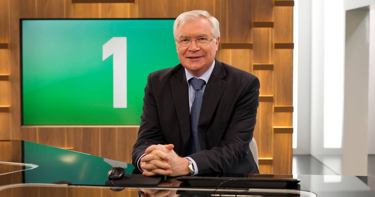 Jan Becaus présente son dernier JT sur la VRT | Télé | 7sur7.be