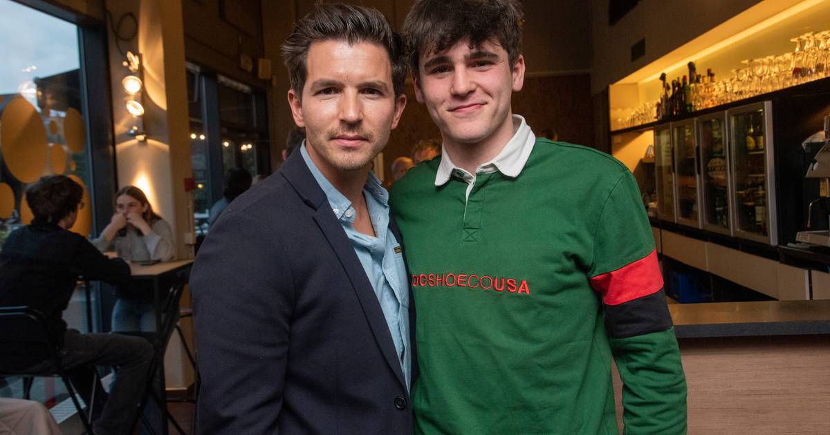 Matteo Simoni op filmpremière Rookie in CC Nova | Wetteren | hln.be