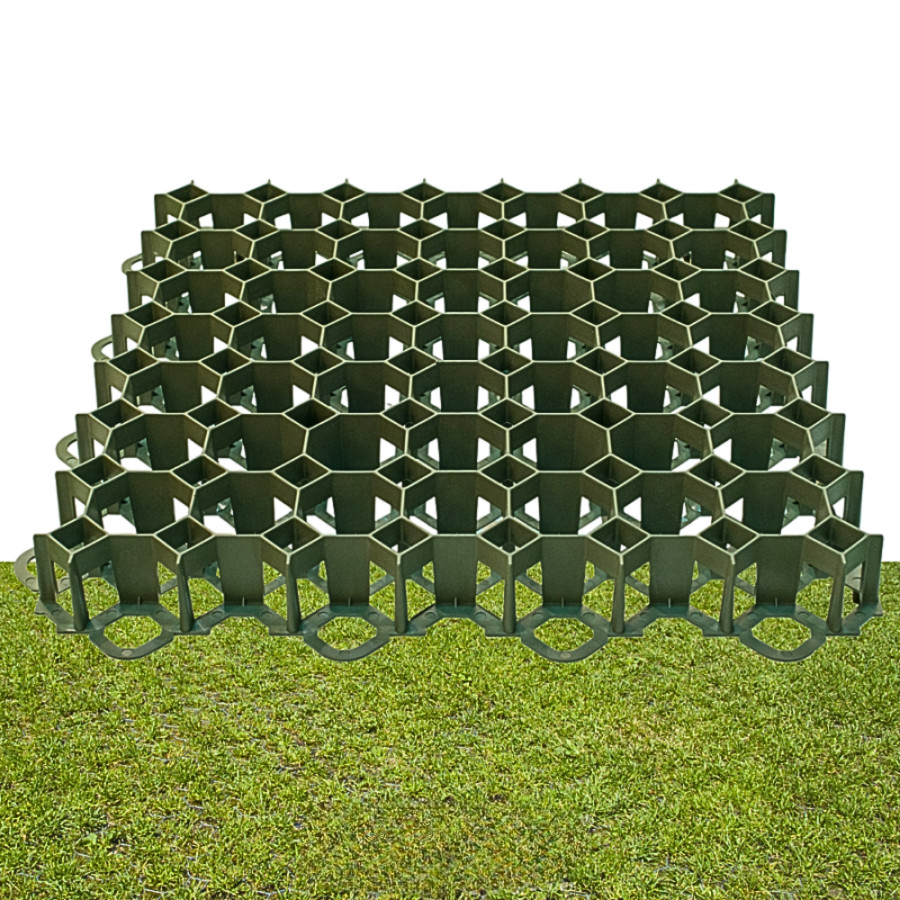 Groene plastic grastegels maken Tielse Waalkade weer- en ...