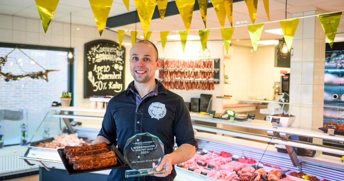 De worst van slager Bram uit Wierden is de lekkerste van Oost-Nederland ...