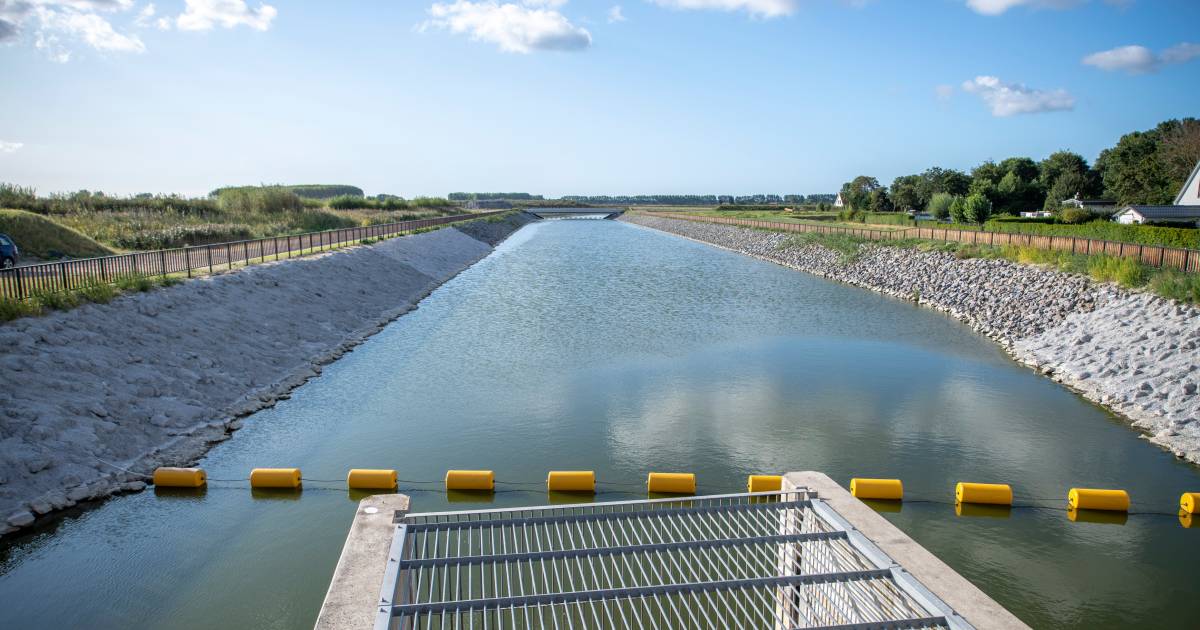 Getijdenduiker Waterdunen doorstaat straks de watertoets: binnenlaten ...