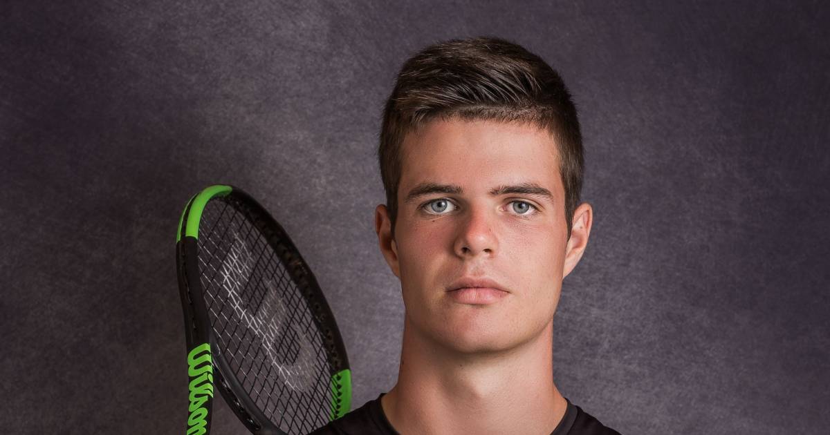 Zeeuws tennistalent Daniel de Jonge vindt fitnessen met een mondmasker ...