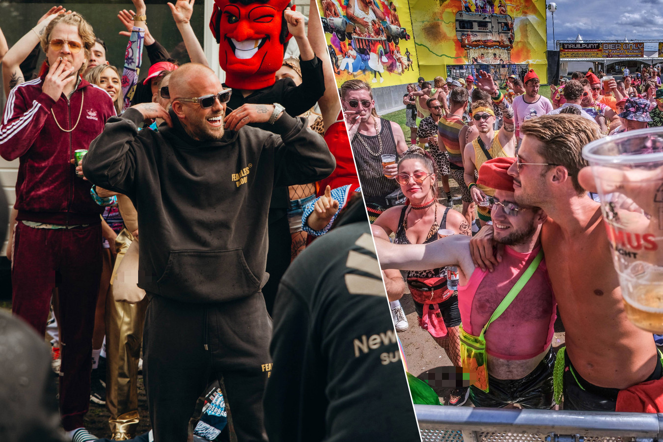 KIJK. Jebroer maakt vette feestplaat voor Kamping Kitsch Club, zotste ...