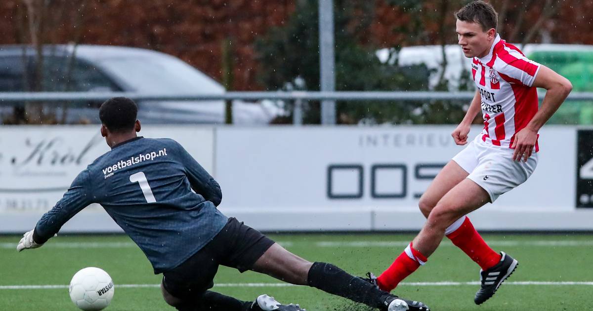 Topscorers amateurvoetbal: geen uitschieters, Tim van Otten zit nog ...