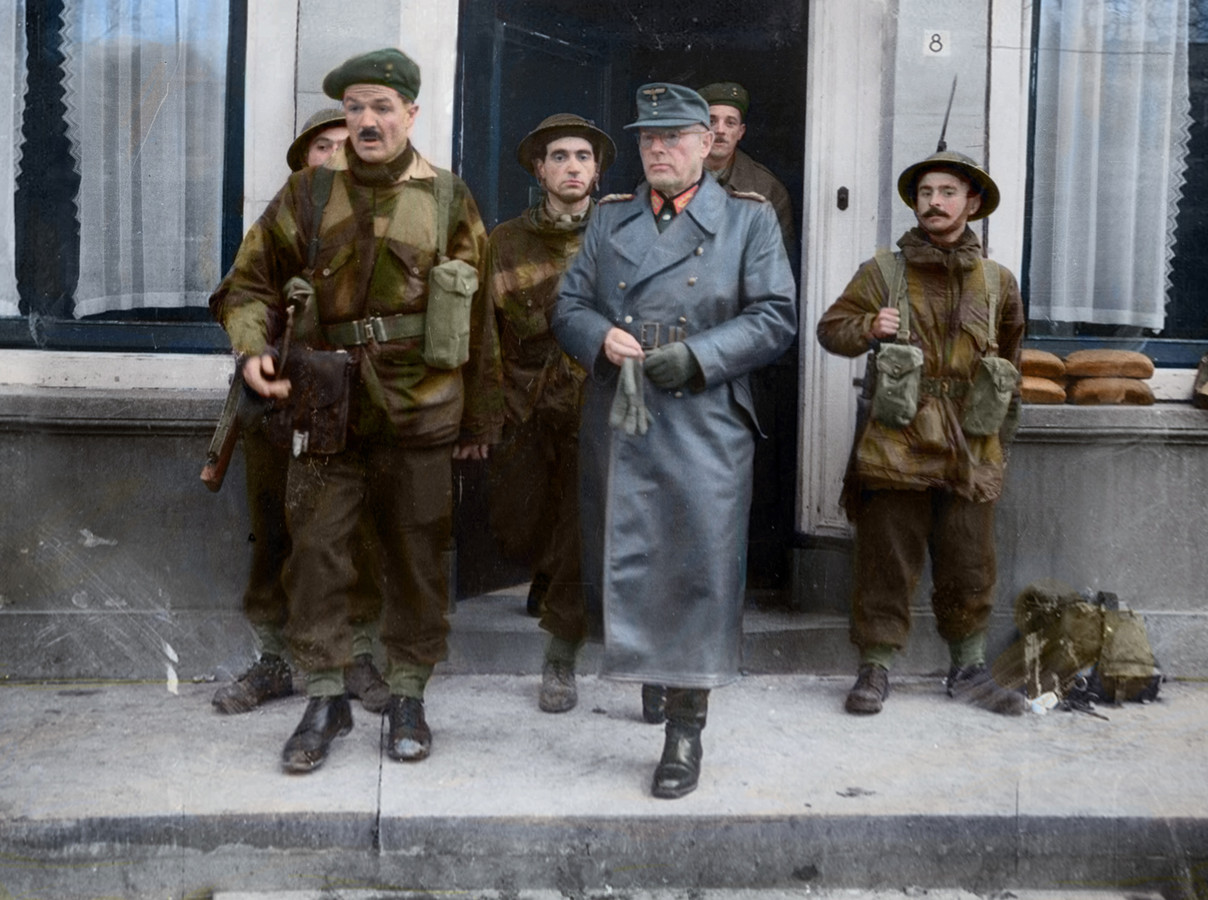 Ingekleurde foto’s brengen oorlog in Zeeland dichterbij dan ooit | Foto ...