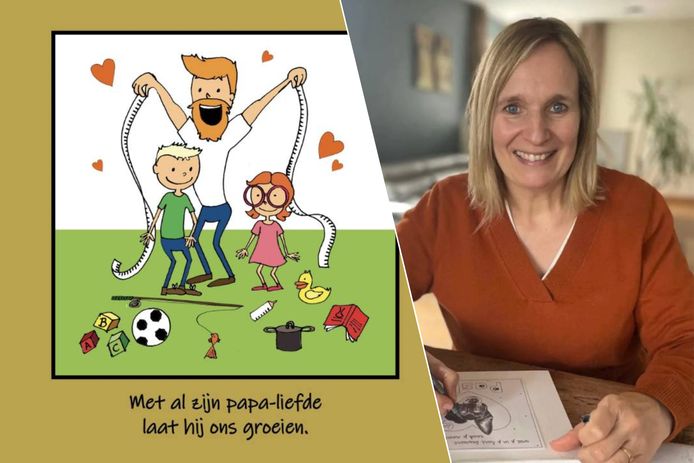 Martine (52) publiceert kinderboek over verlies van een ouder: “Verhaal ...